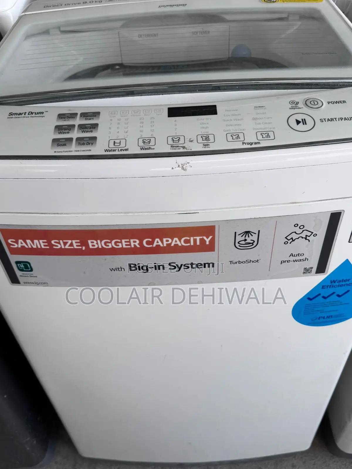 Lg Top Load Washing Machine 9kg in Dehiwala - Home Appliances, Coolair ...